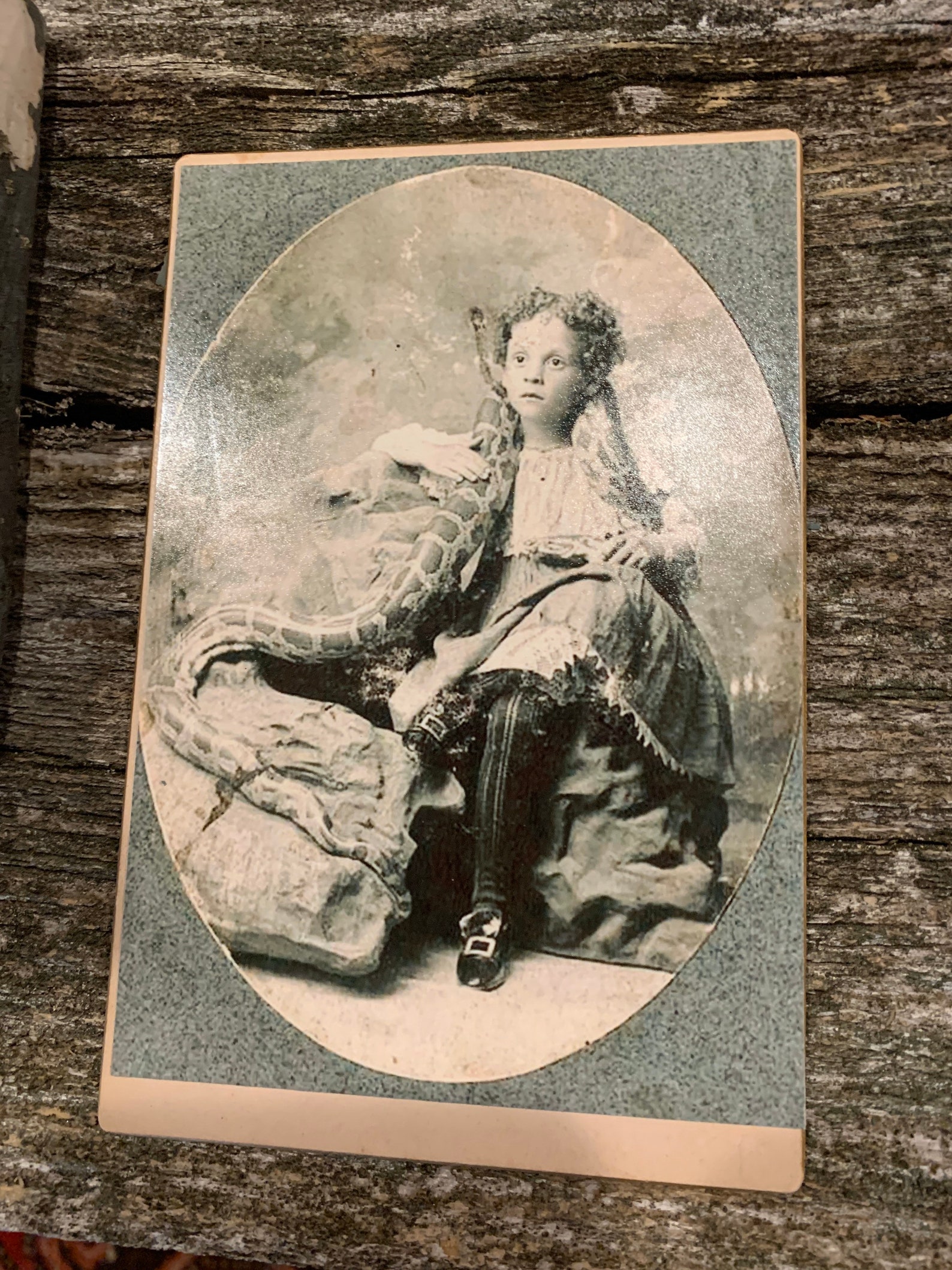 Antique Victorian Cabinet Card Paired With Contemporary | Etsy