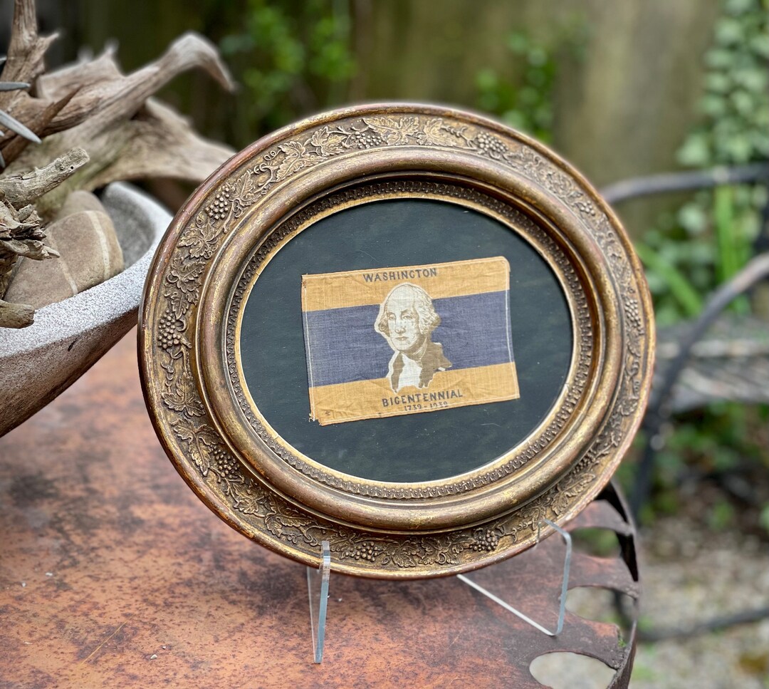 Original 1932 Parade Flag Celebrating George Washington Beautifully ...