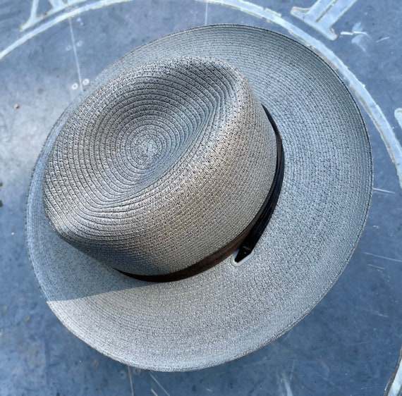 Vintage trooper Police Hat southern western size 7 cu… - Gem