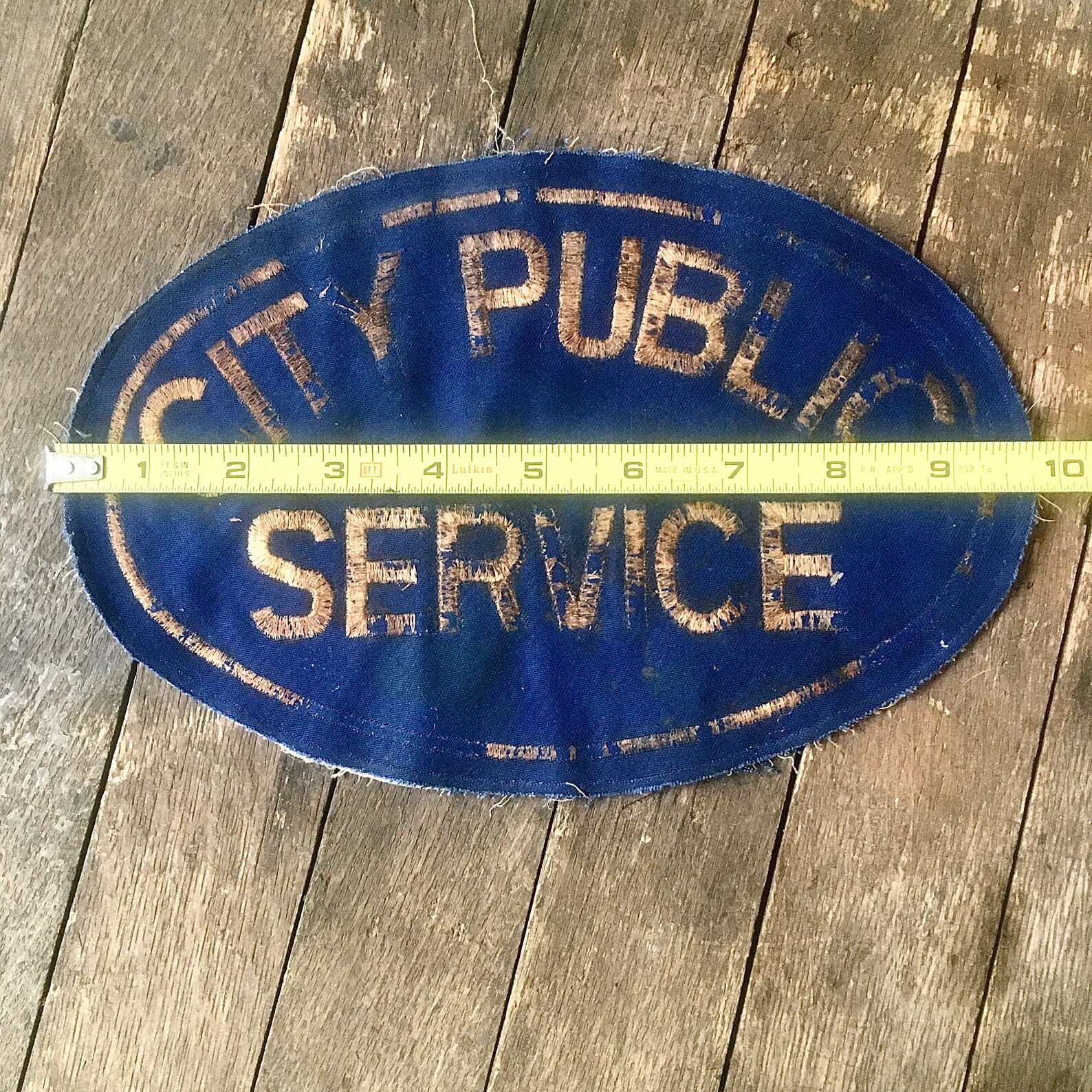 Giant 1950s Embroidered Workwear Patch / Mechanic Patch / - Etsy