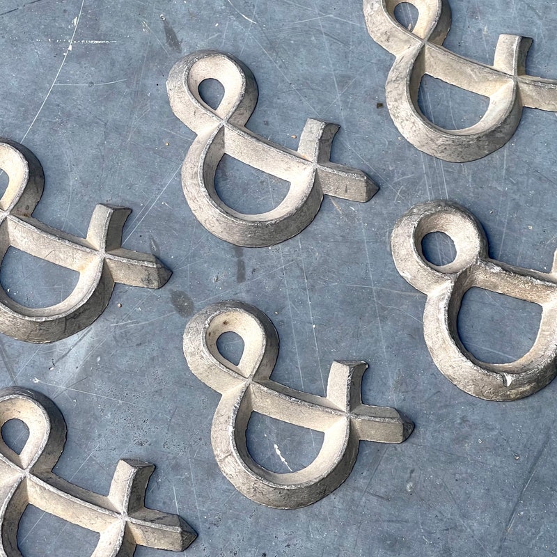Cast Brass Letters - Etsy