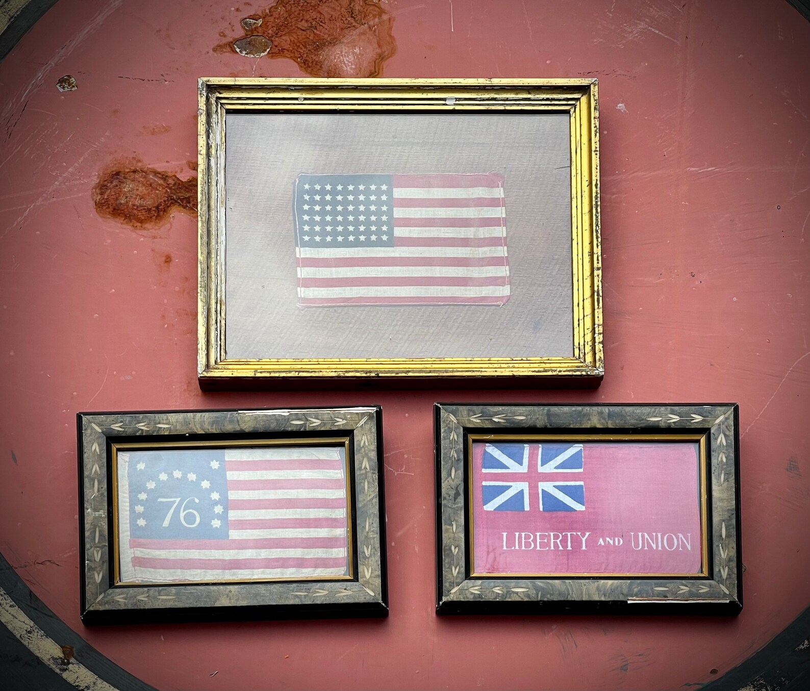 Antique Welcome Flag 1913 American Flag Rare Glass Slide - Etsy