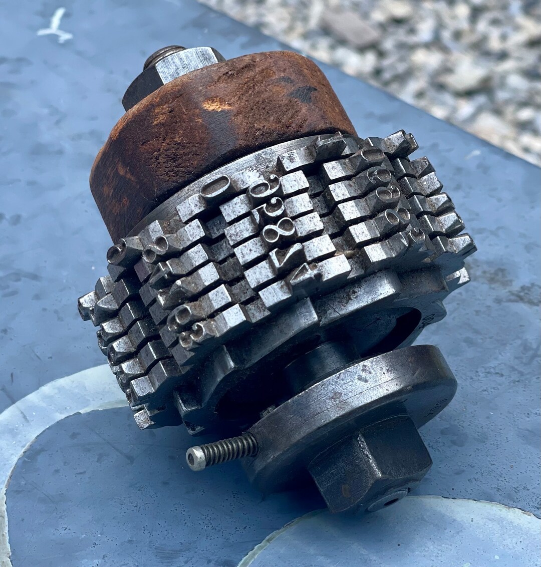 19th Century Counting Machine Part Industrial Sculpture Modernist ...