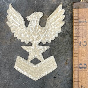 1940 WW2 Vintage Military Patch All White in 1940 Vintage Frame - Etsy