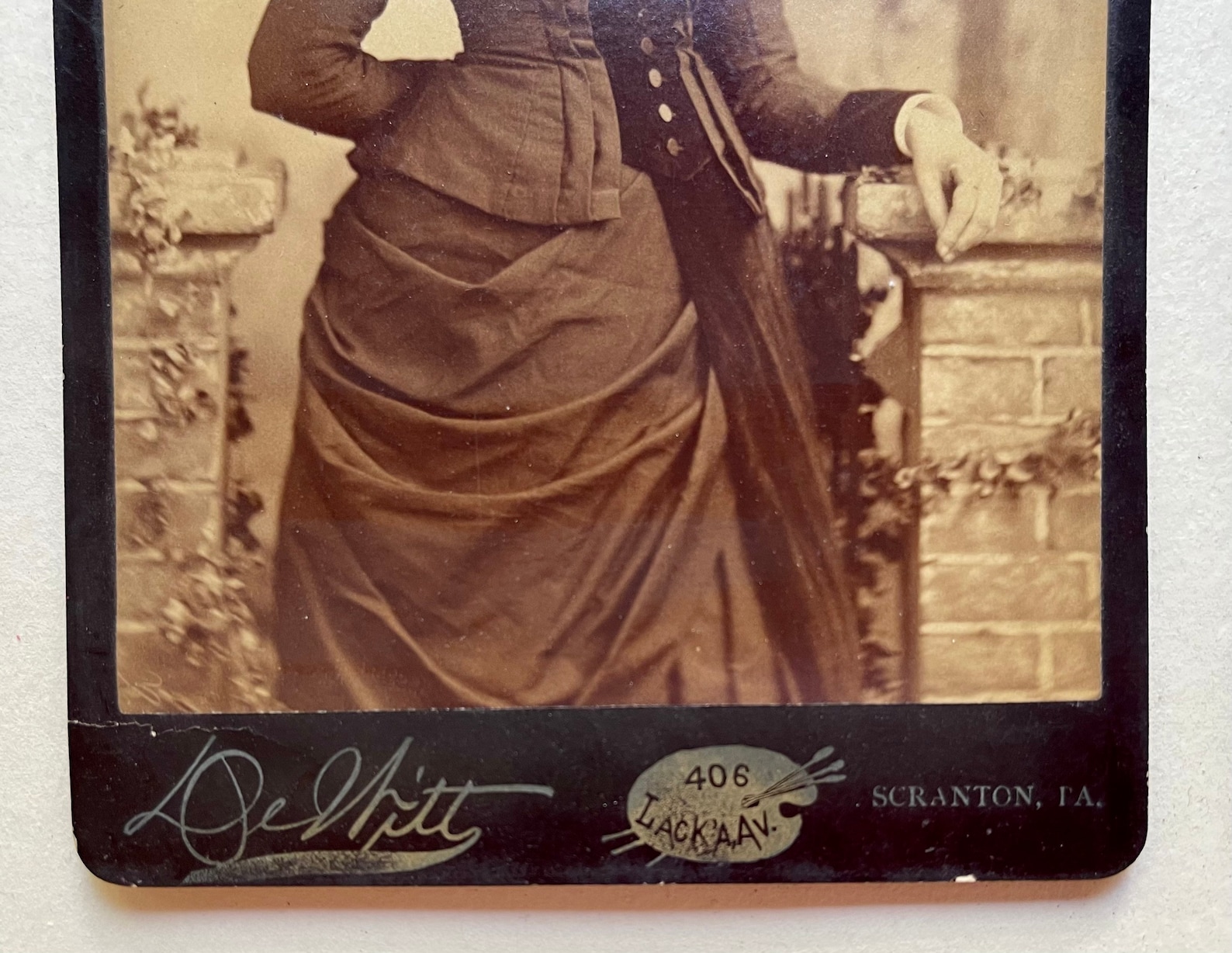 Pair of Antique Cabinet Cards Found Photographs of Married Couple 1800 ...