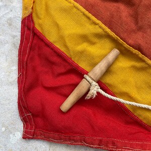 Vintage American Navy Signal Flag 1945 Wool Perfect to Frame Yachting ...