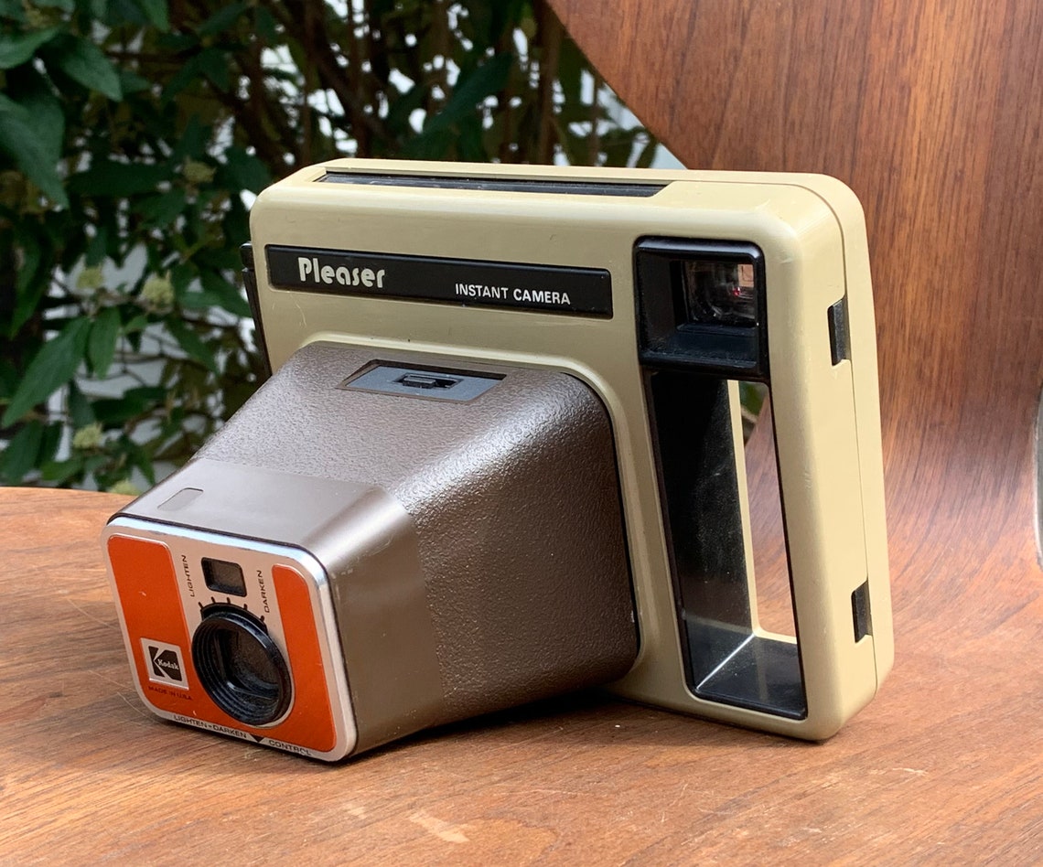 PLEASER vintage instant camera 1980s Kodak. | Etsy