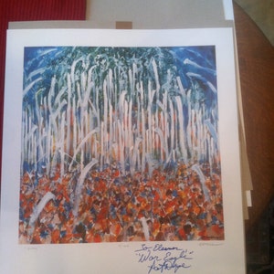 VICTORY at TOOMER'S CORNER! - Limited Edition Signed and Numbered Art ...