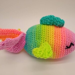 Rainbow Fish Toy, Soft Rainbow Fish Stuffed Toy, Fish Plush, Fancy Fish ...