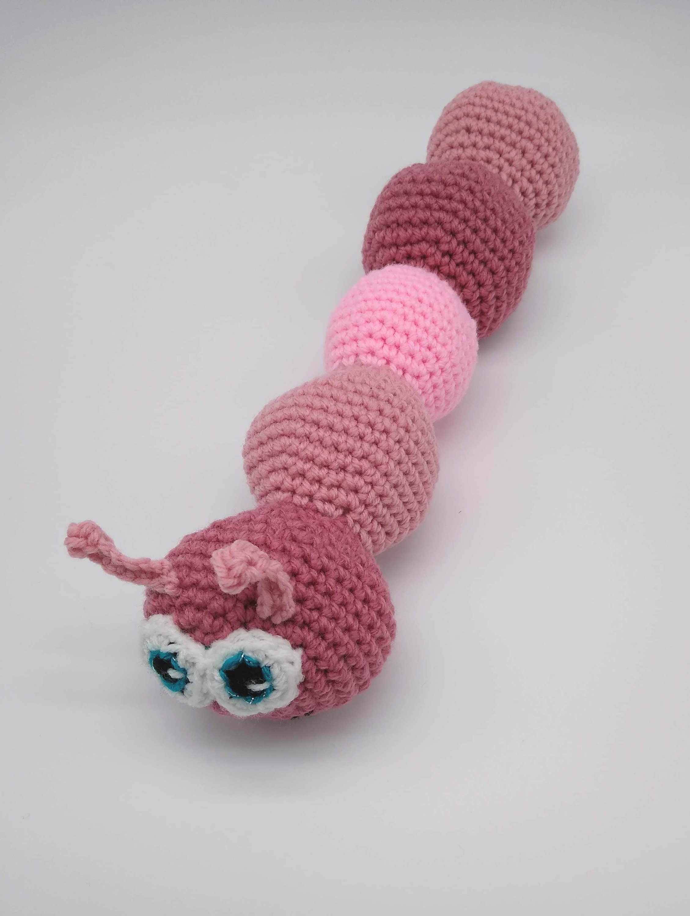 Caterpillar toy Bright Colors Caterpillar Baby Toy soft | Etsy