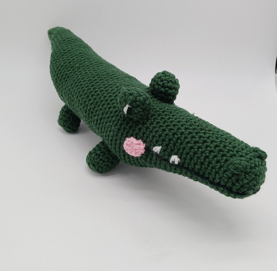 Plush Crocodile, Cute Smiling Croc Stuffie, Happy Gator Soft Toy - Etsy
