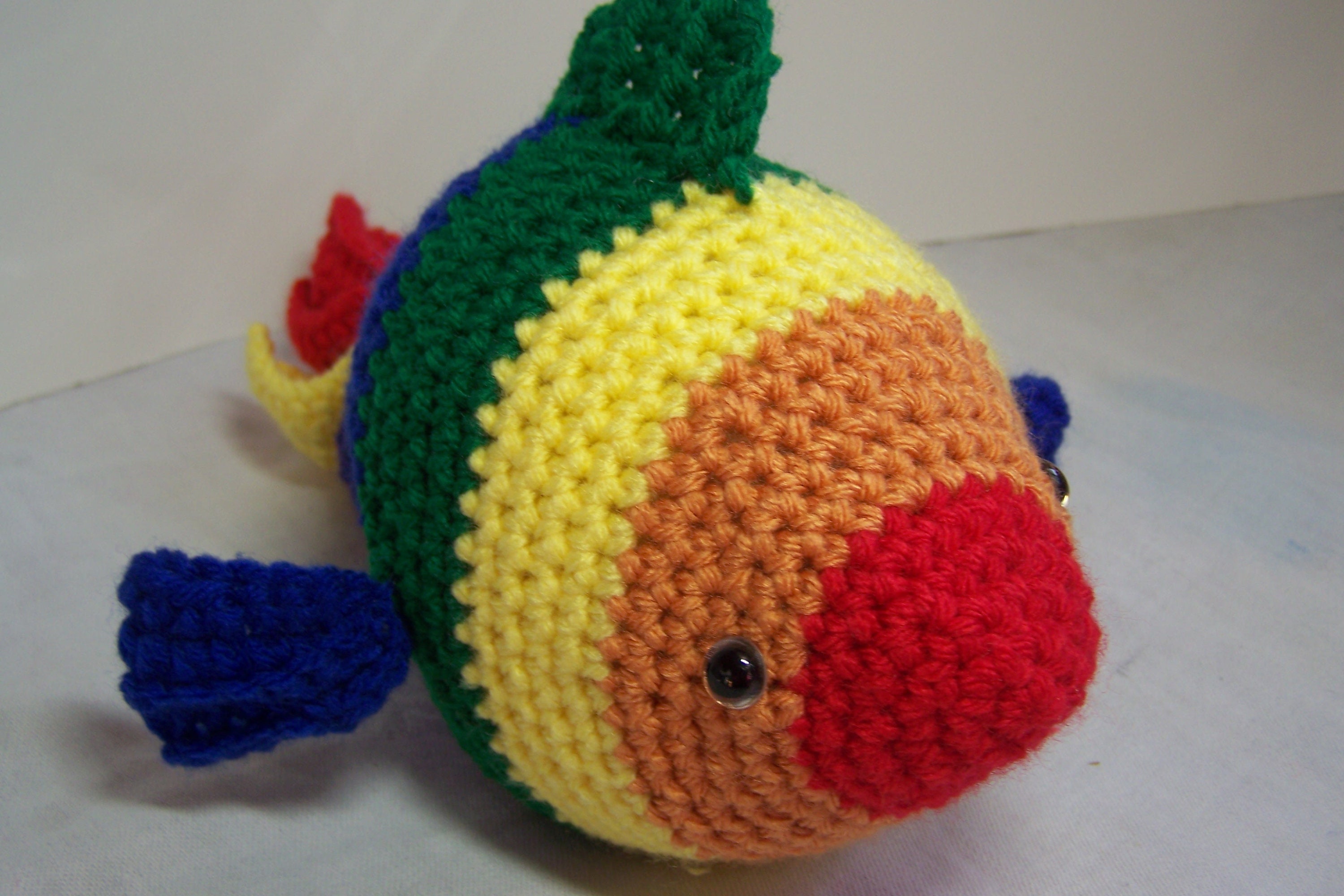 Rainbow Fish Toy Soft Rainbow Fish Stuffed toy Fish Plush | Etsy