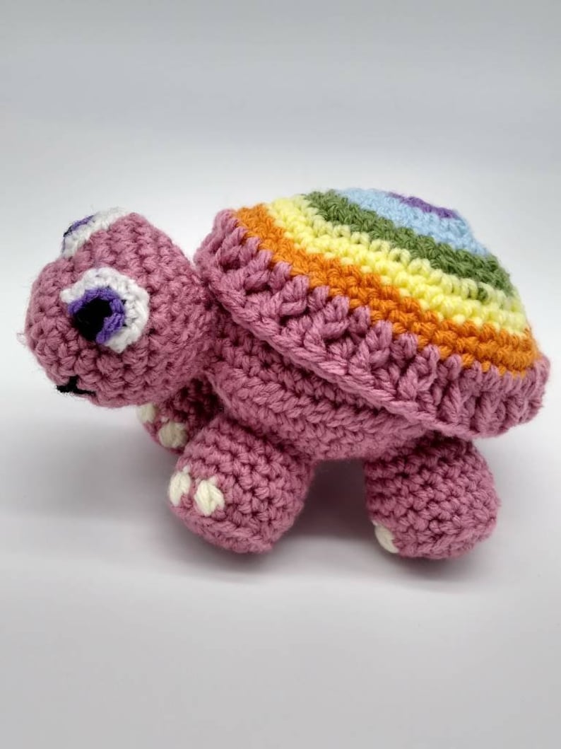 Crochet Pattern, Instant PDF Download, Dress-up Turtle With Eight ...