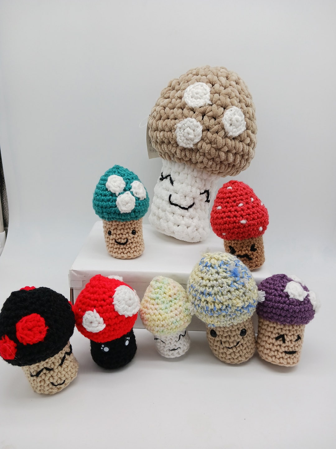 Mini Mushroom Plush, Mushroom Plushie, Soft Stuffed Mushroom Toy - Etsy