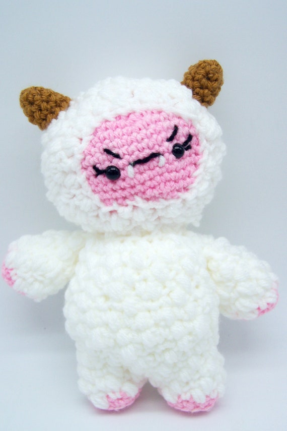 Pink Yeti Plush Betty the Yeti Cute Abominable Snowman - Etsy