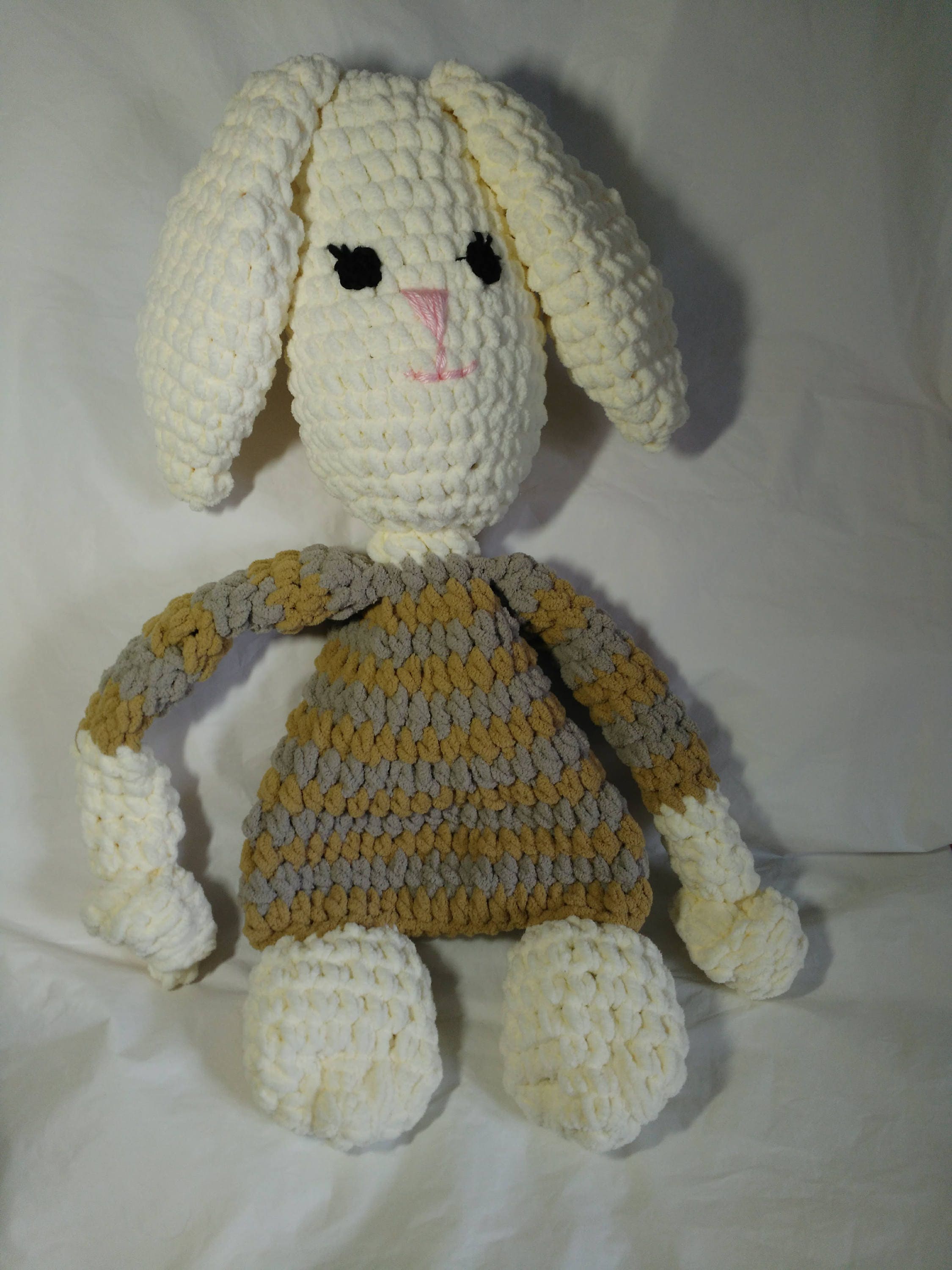 Soft and Cuddly Bunny Ragdoll cuddly crocheted soft rabbit | Etsy