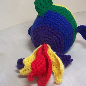 Rainbow Fish Toy, Soft Rainbow Fish Stuffed Toy, Fish Plush, Fancy Fish ...