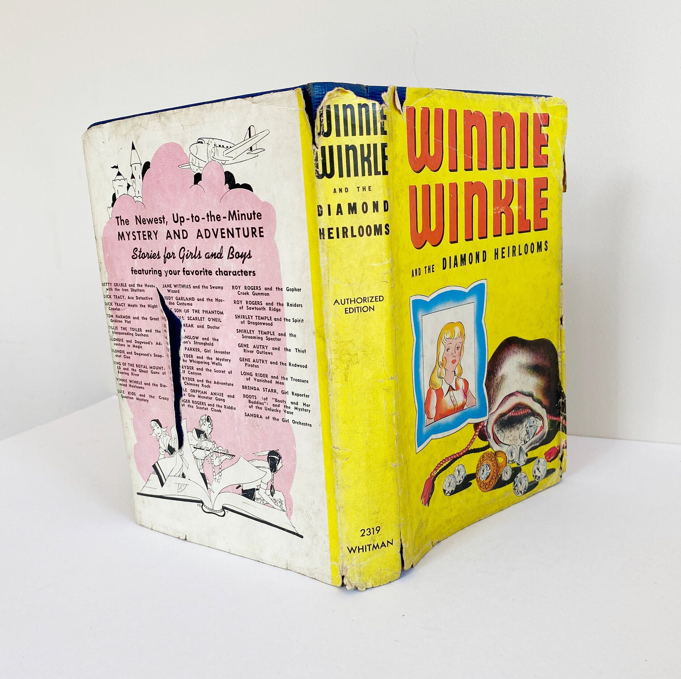 Winnie Winkle and the Diamon Heirlooms by Helen Berke, 1940s Vintage ...