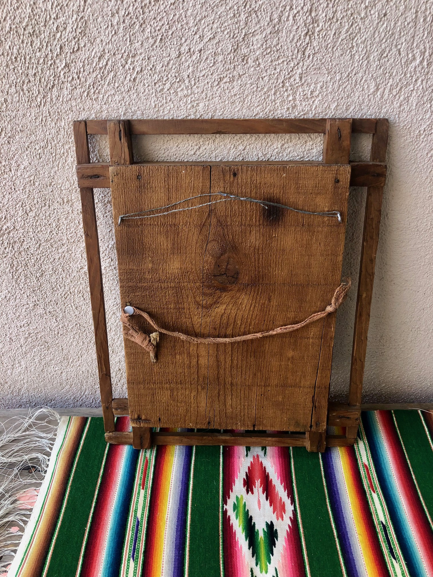 SALE Collectors Vintage Mexican Retablo Sagrada Family / Holy Family ...