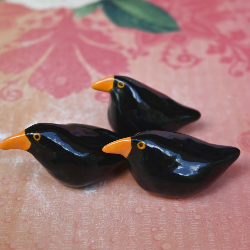 Miniature Crow - Etsy