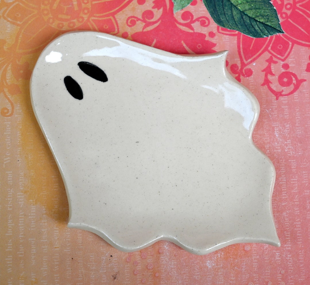 Ghost Spoon Rest. Spooky Soap Holder. Ring Holder. Tea Bag Rest ...