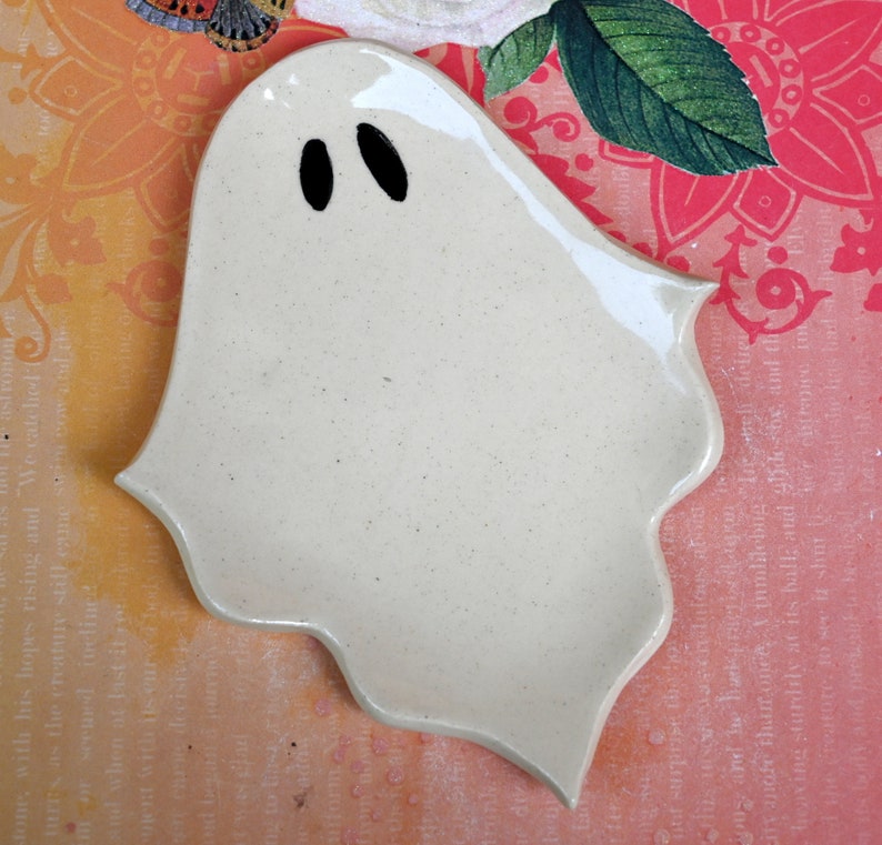 Ghost Spoon Rest. Spooky Soap Holder. Ring Holder. Tea Bag Rest ...