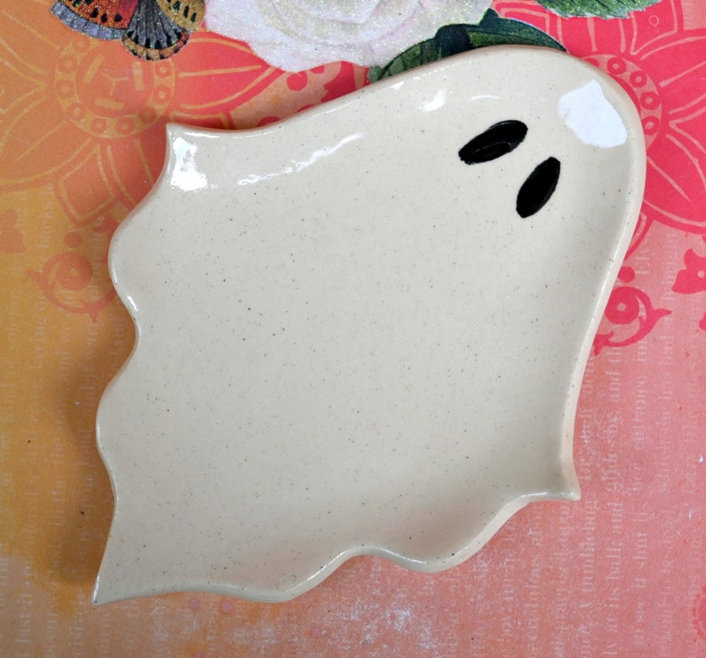 Ghost Spoon Rest. Spooky Soap Holder. Ring Holder. Tea Bag Rest ...