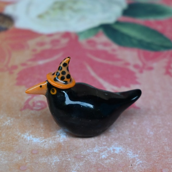Miniature Crow - Etsy