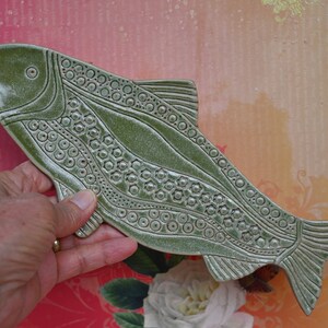 Fish Platter. Fish Tray. Handmade Sushi Platter. Fish Plate. Serving ...