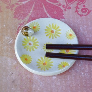 Hedgehog Ring Holder. Daisy Dish. Tea Bag Holder. Teaspoon Rest. Coffee ...