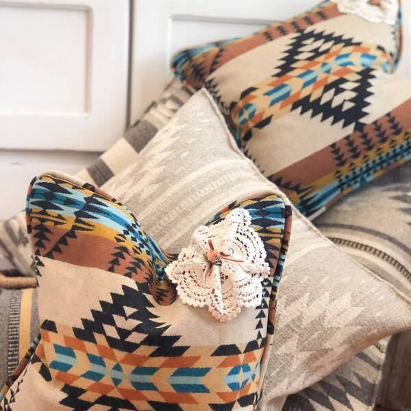 Pendleton Pillow - Etsy