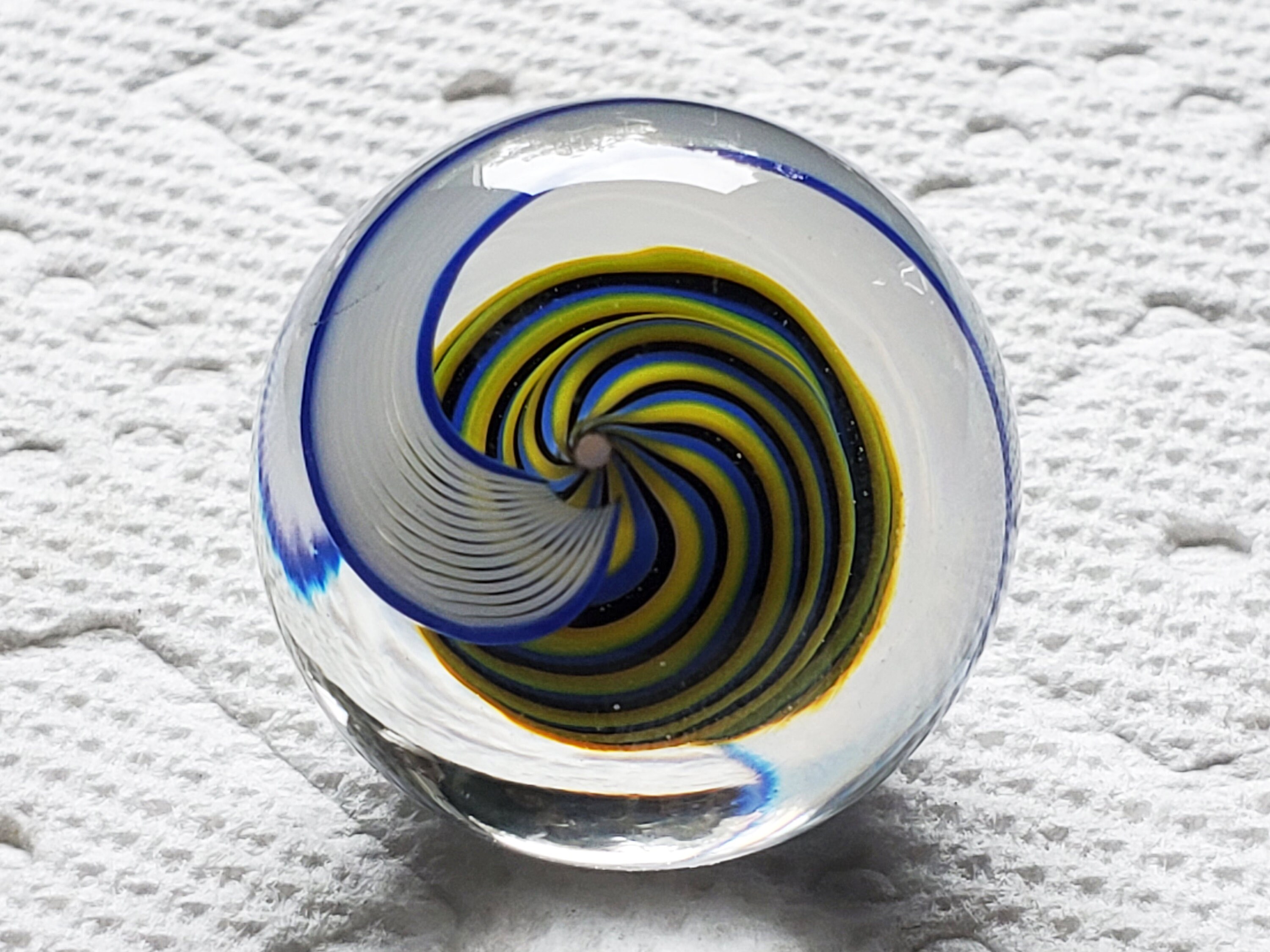 1.06 Art Glass Marble Steven Maslach Cuneo Furnance California ...
