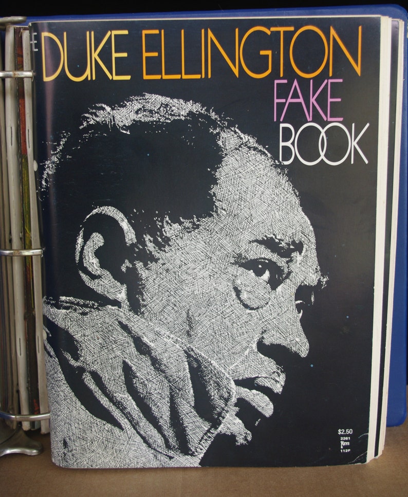 13 My Big Fake Song Books Sheet Music & Binder Duke Ellington Jazz Teen ...
