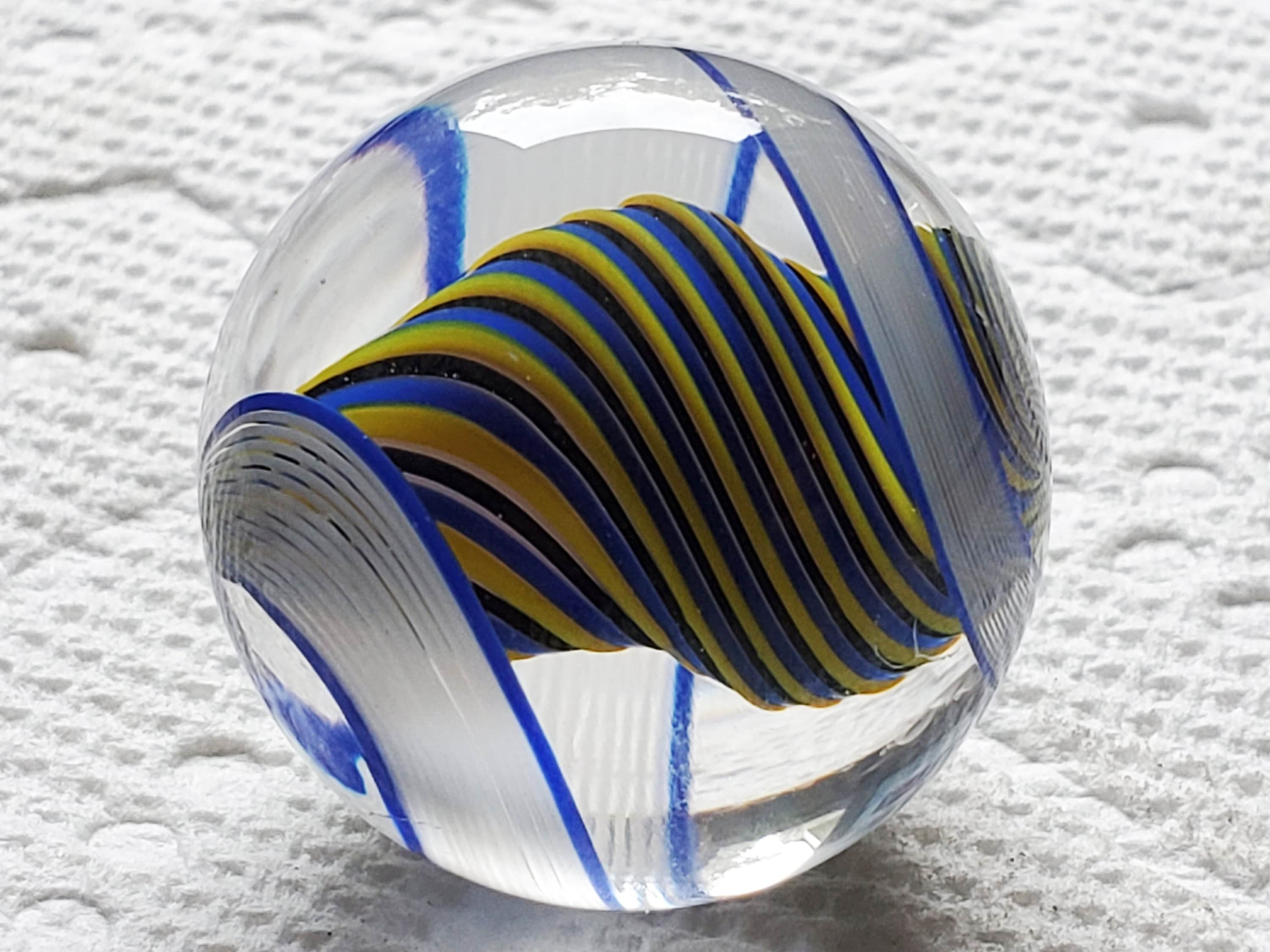 1.06 Art Glass Marble Steven Maslach Cuneo Furnance California ...