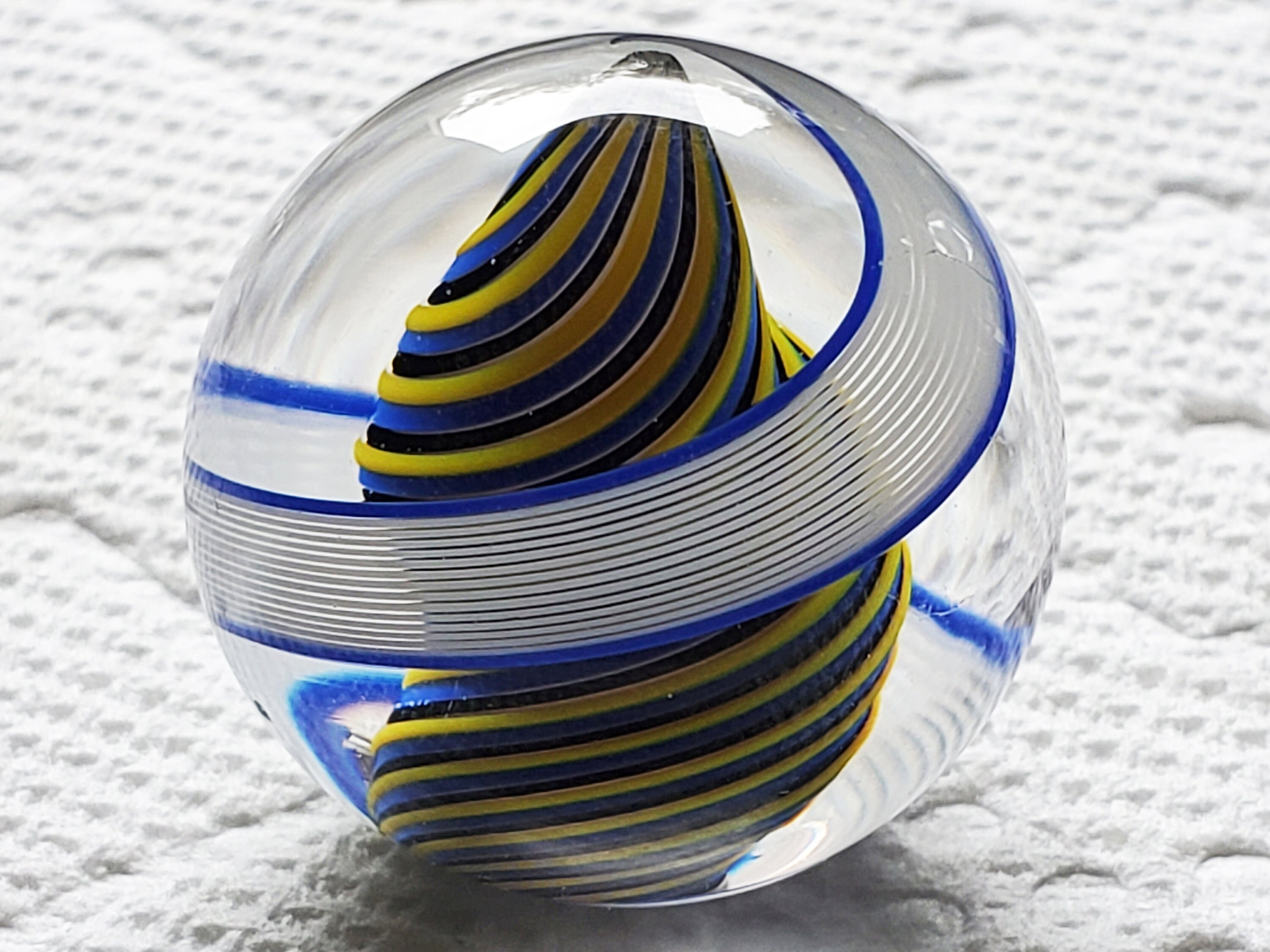 1.06 Art Glass Marble Steven Maslach Cuneo Furnance California ...
