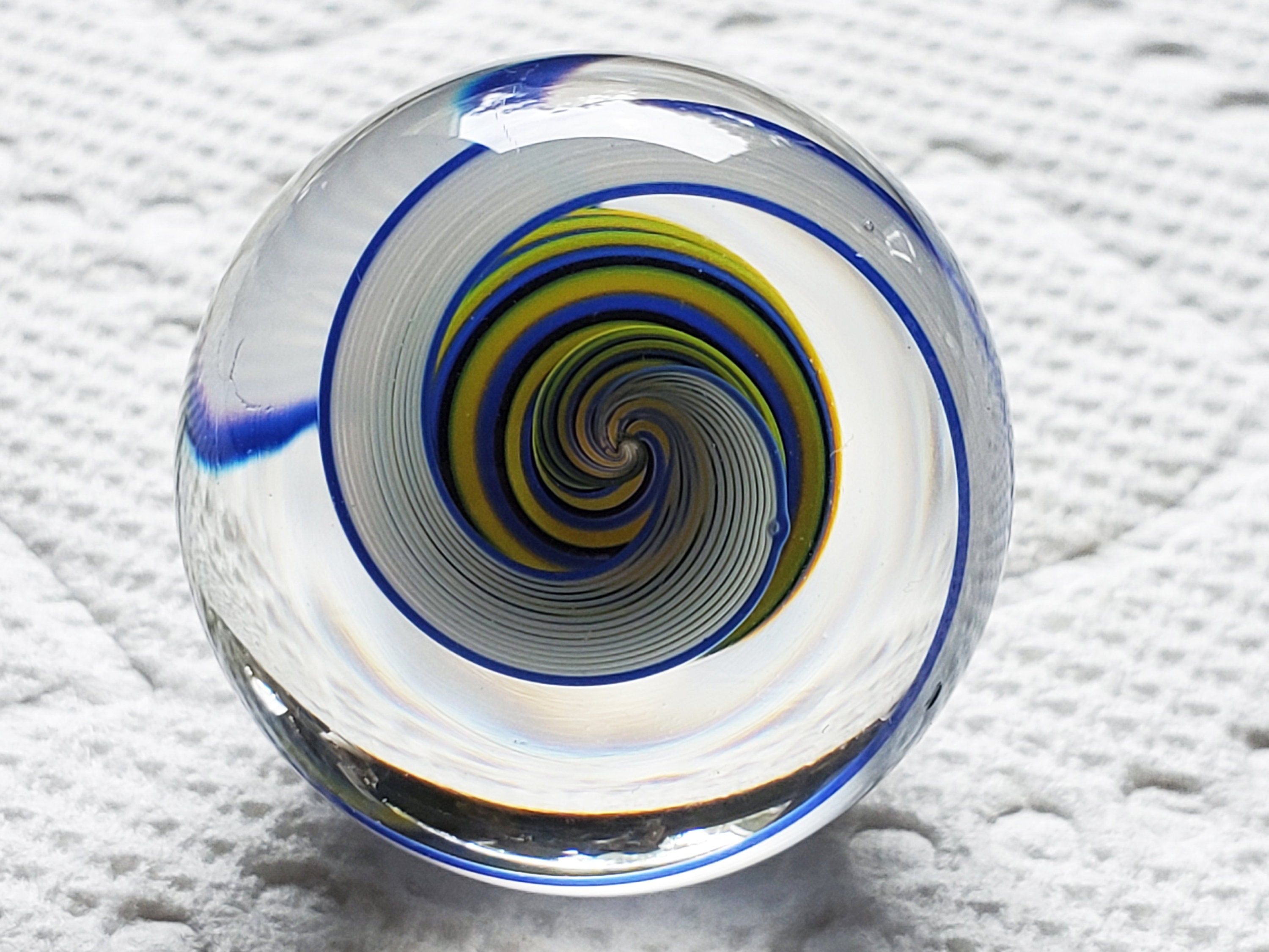 1.06 Art Glass Marble Steven Maslach Cuneo Furnance California ...