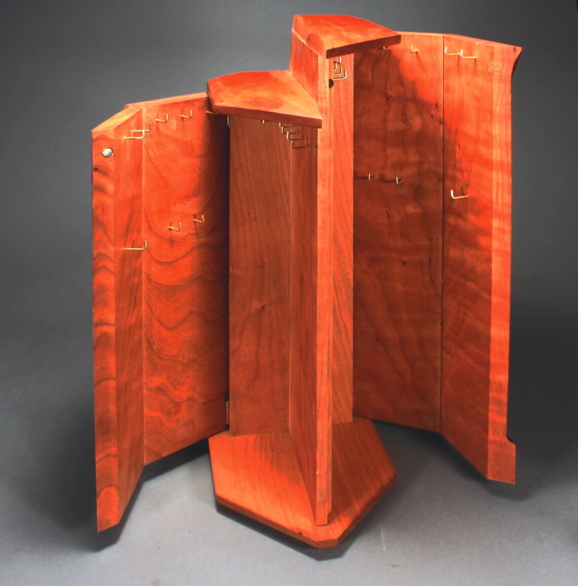 Jewelry Box- "cherry Suite" in Curly Cherry - Etsy