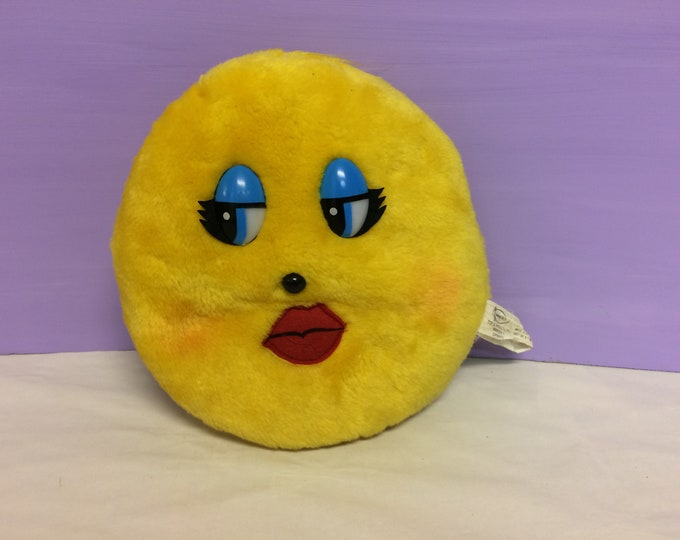 Vintage Ms Pacman Plush, Pacman Pals, Commonwealth Toy and Novelty Co ...