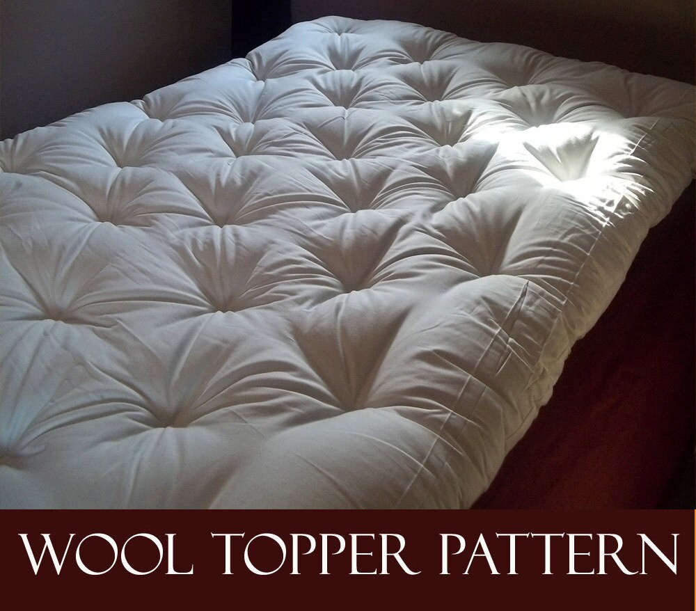 Wool Topper Pattern | Etsy