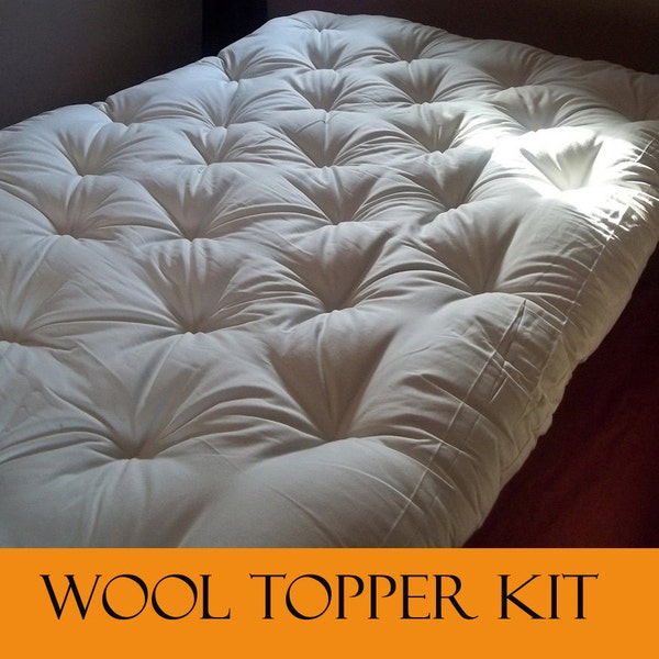 Wool Mattress Topper - Etsy