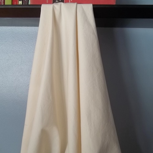 Natural Cotton Twill GOTS Organic Certified | Etsy