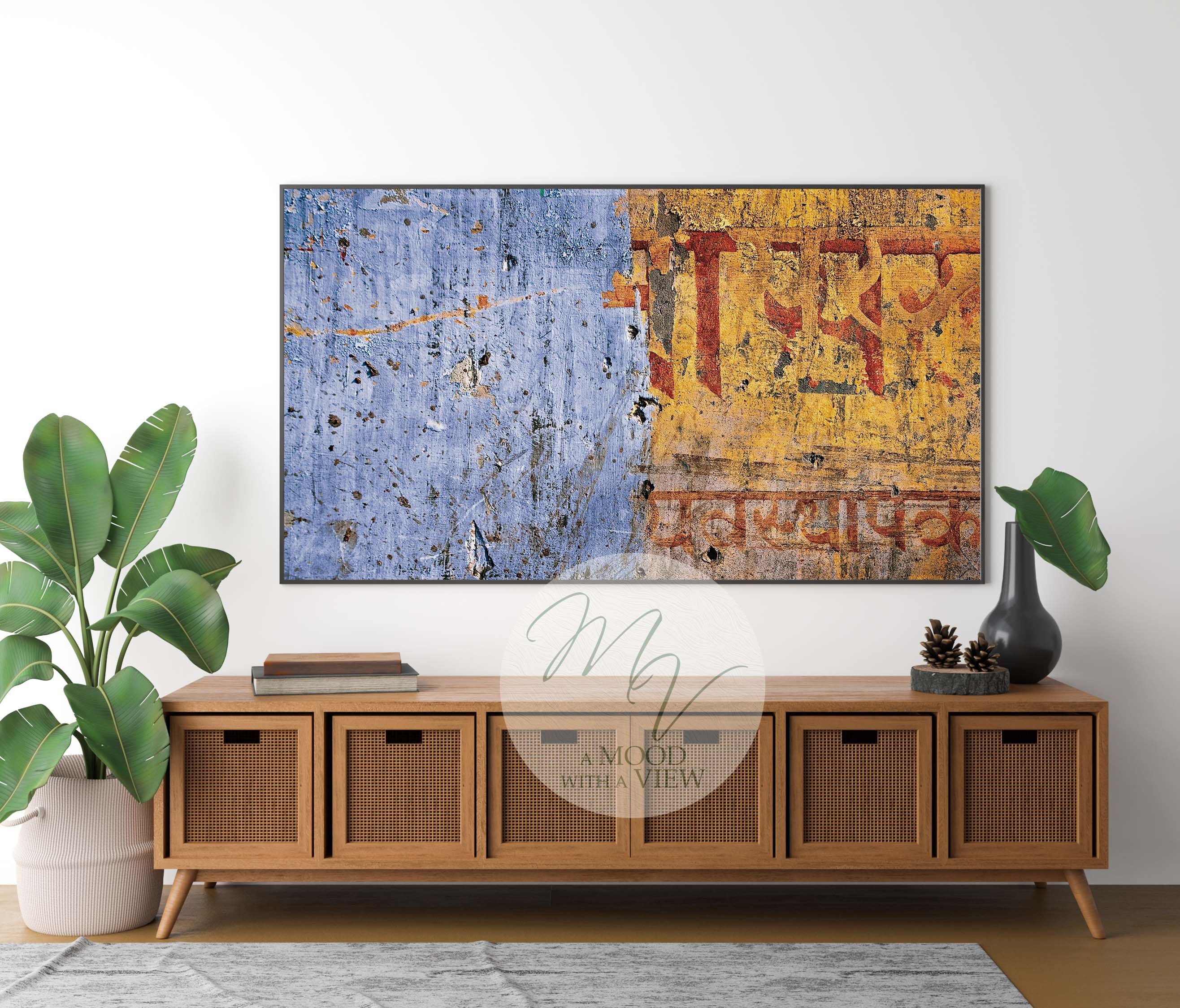 Samsung Frame TV Art: Strong Texture Abstract TV Art, Digital Wallpaper ...