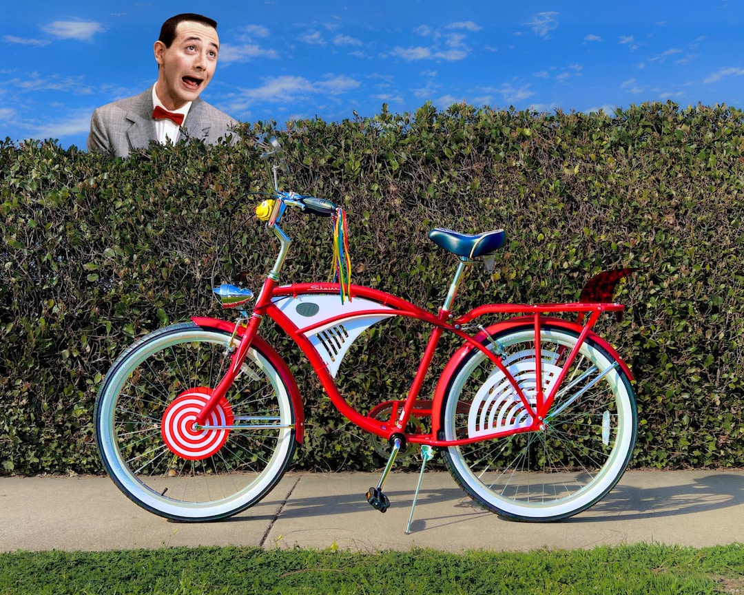 Pee-wee Herman Bike Kit – Transform Your Bicycle Into an Iconic Replica! - Etsy