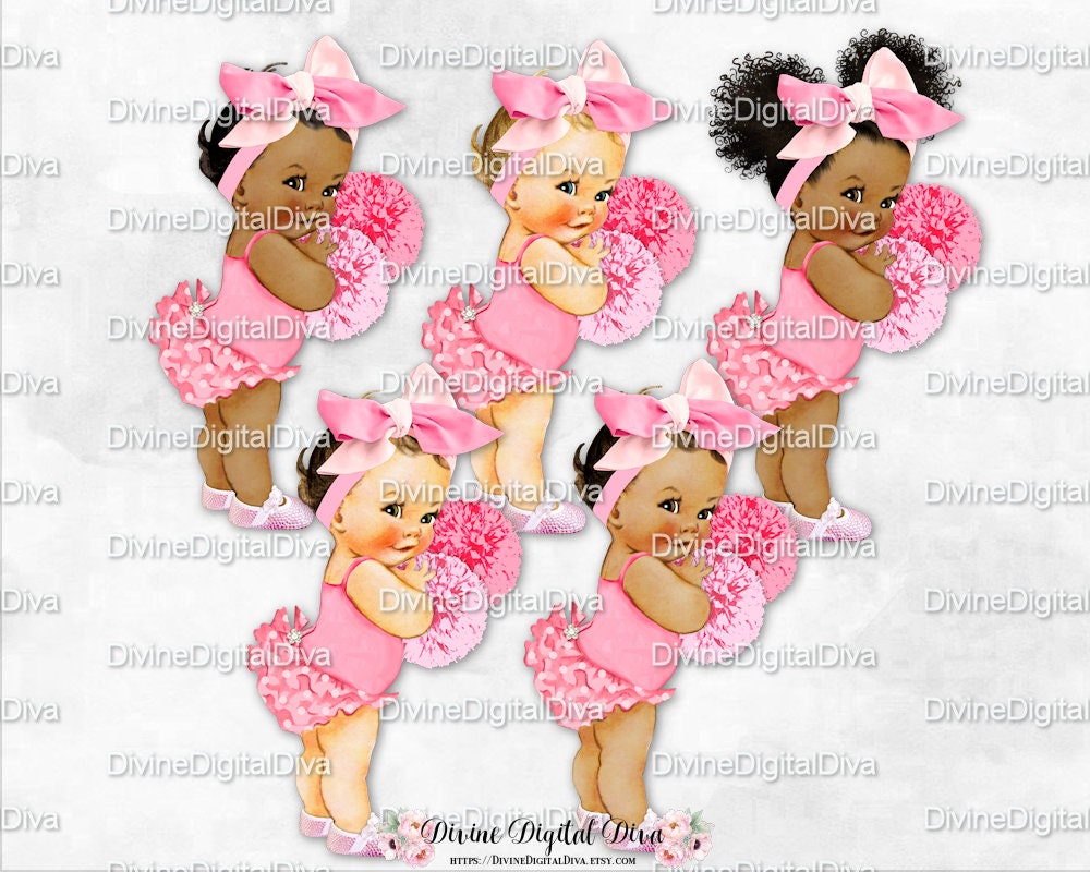 Ruffle Pants Big Head Bow Rhinestone Shoes Pink Dots Pom Poms | Etsy