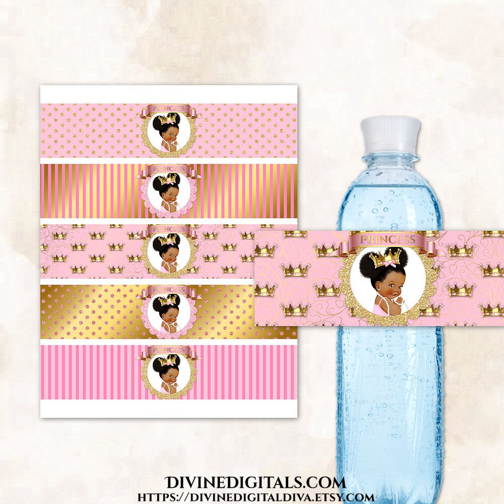 Princess Printable Bundle Chip Bag Skittles Water Capri Sun Party Bag ...