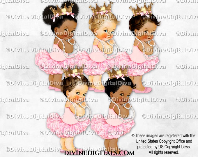 Baby Girl Centerpiece, Baby Shower, Birthday Party, Royal Baby Princess ...