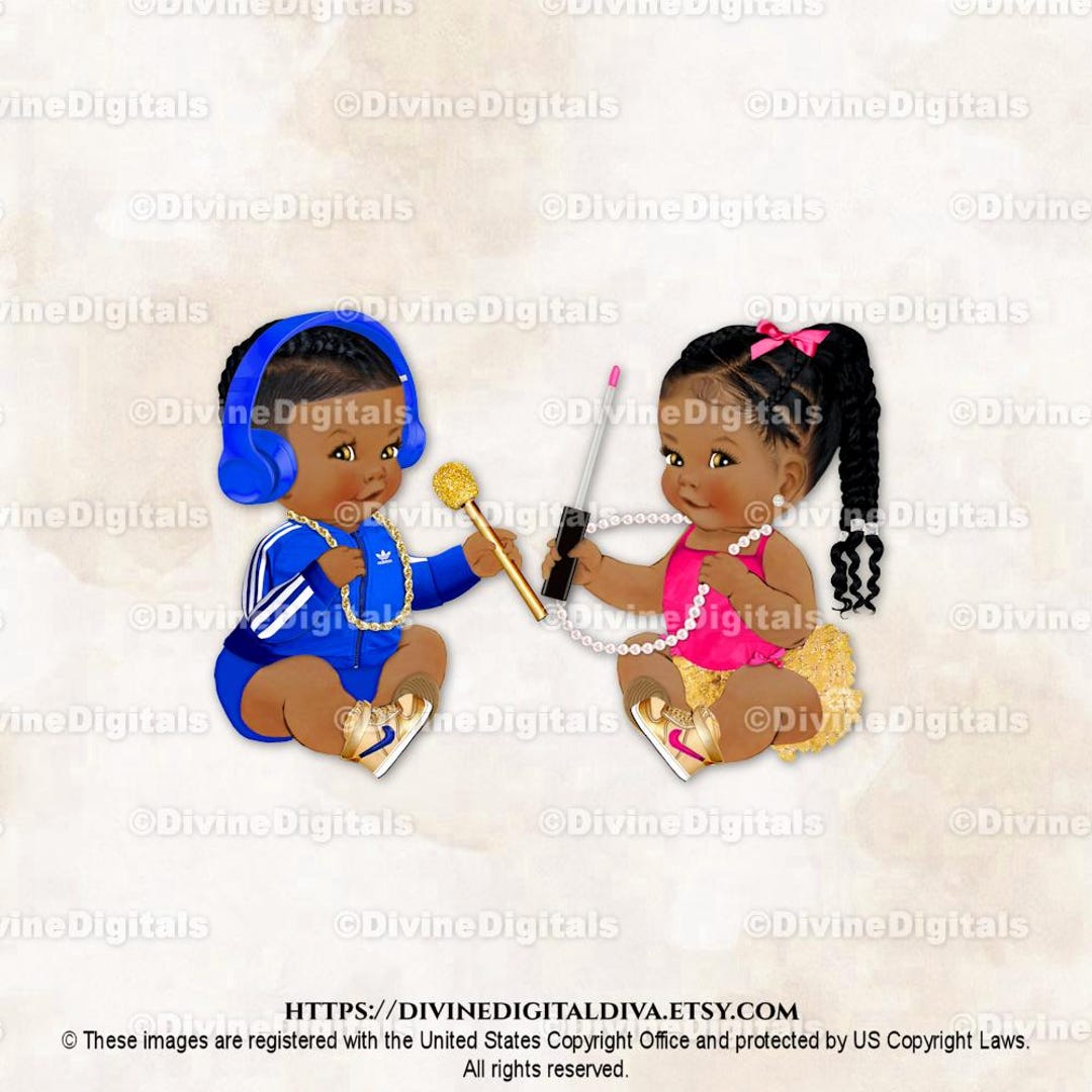 Hip Hop DJ Headset Royal Blue Hot Pink & Gold Beauty Beats Baby Boy ...