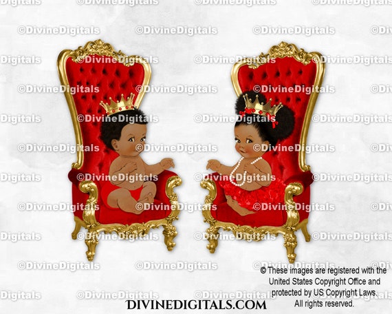 Princess Sitting On Throne