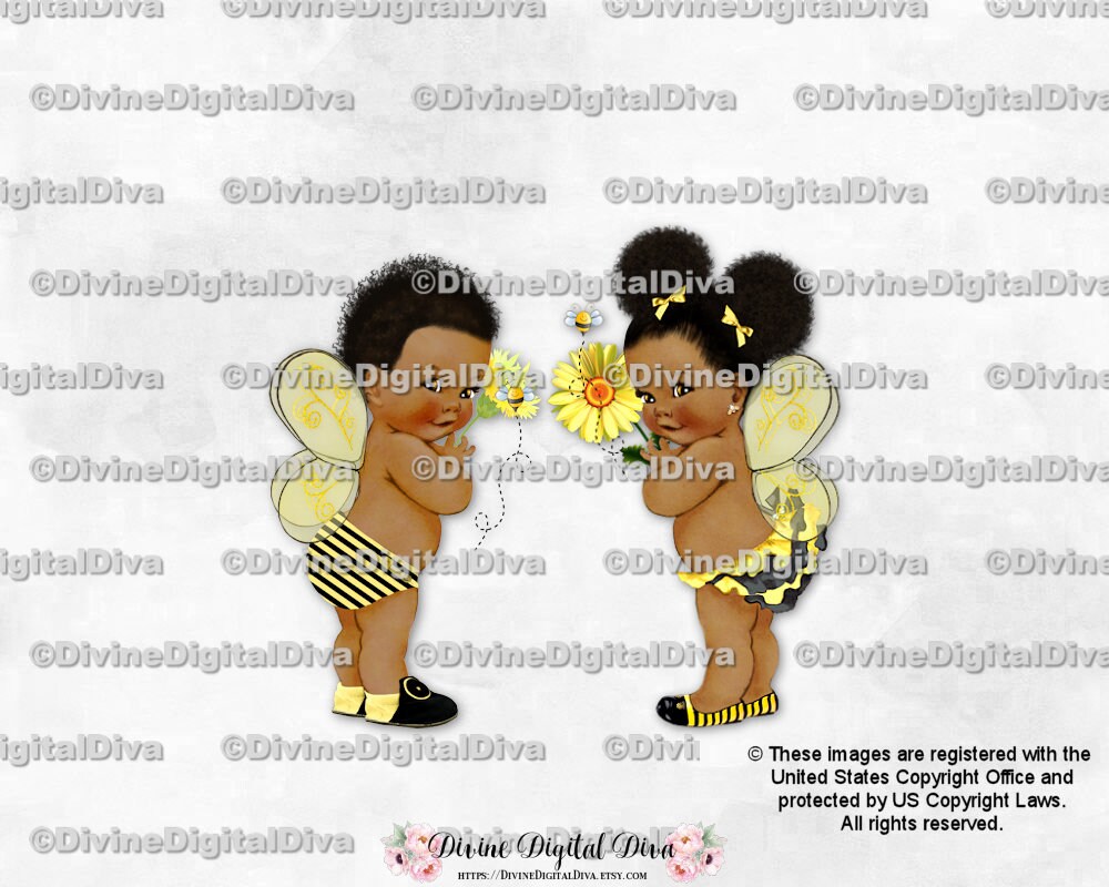 Queen Bee Prince Bee Baby Boy & Girl Yellow Black African | Etsy