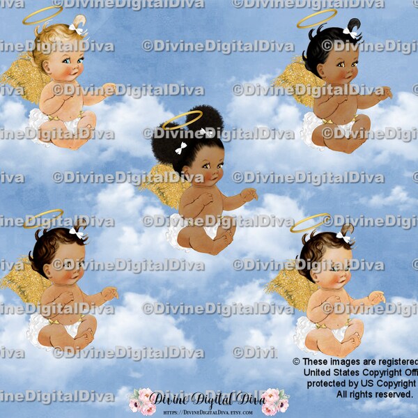 Angel on Cloud - Etsy